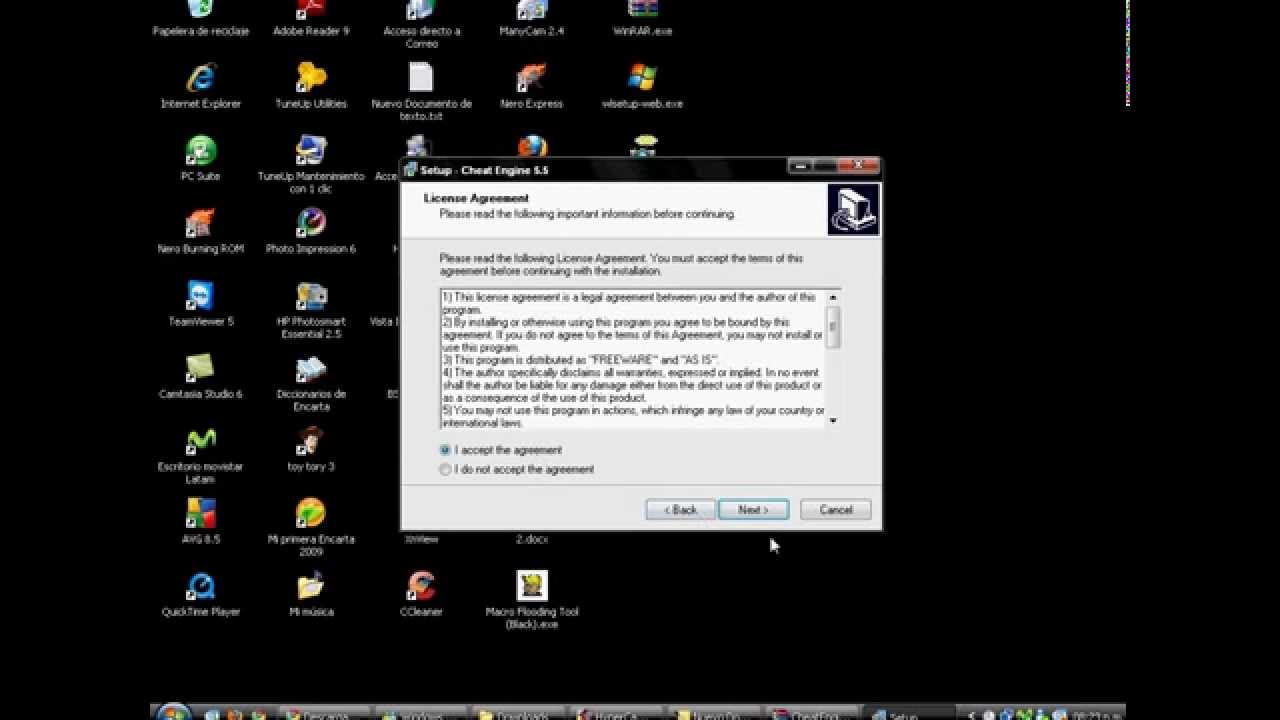 Como descargar e instalar Cheat Engine 5.5, 5.6 y 5.6.1 (Fácil, Rápido ...