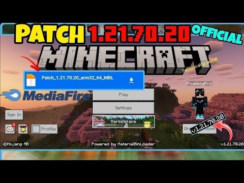 Minecraft patch 1.21.70 download mediafire | Minecraft patch 1.21.70 ...