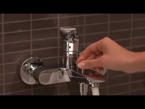 Смеситель для ванны Metris 31480000 - YouTube