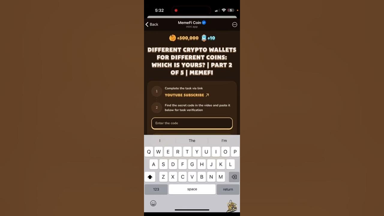 DIFFERENT CRYPTO WALLETS FOR DIFFERENT COINS: WHICH IS YOURS? | PART 2 OF 5 | MEMEFI NEW VIDEO ...