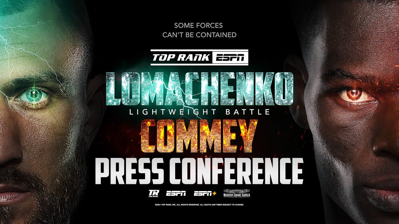 Vasiliy Lomachenko vs Richard Commey | FINAL PRESS CONFERENCE - YouTube