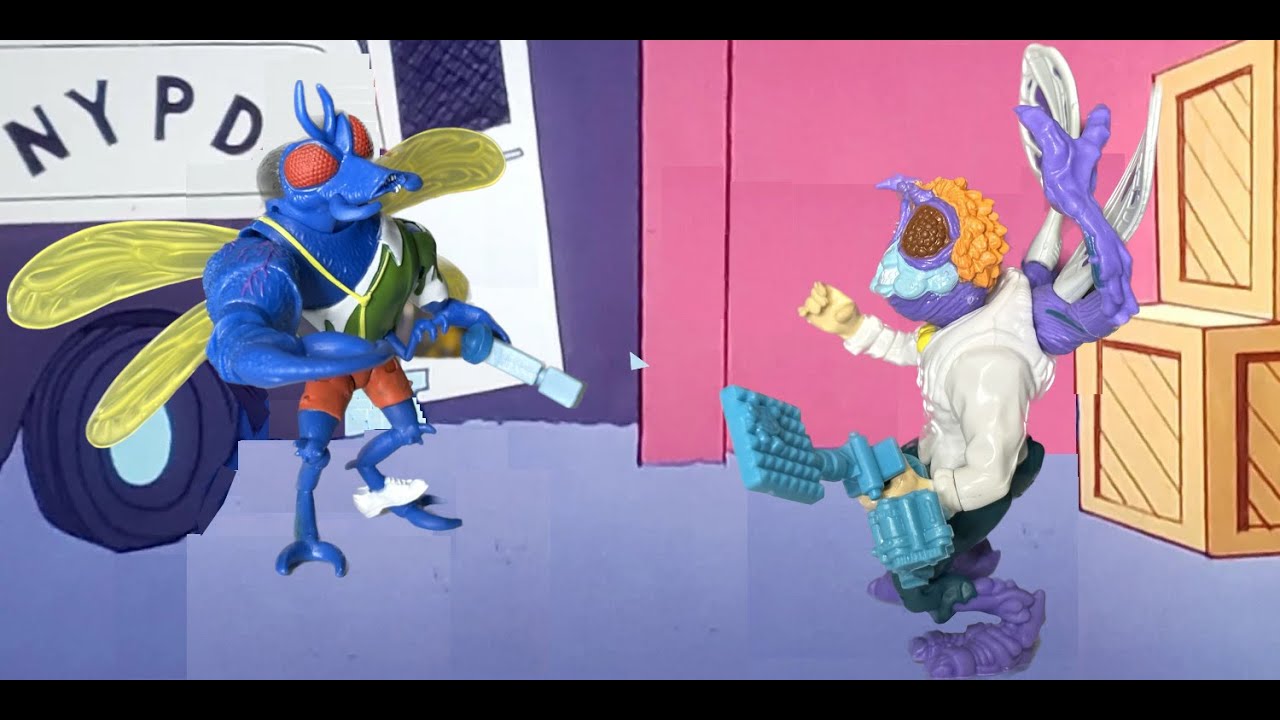 Playmates TMNT Mutant Mayhem Superfly Review - YouTube