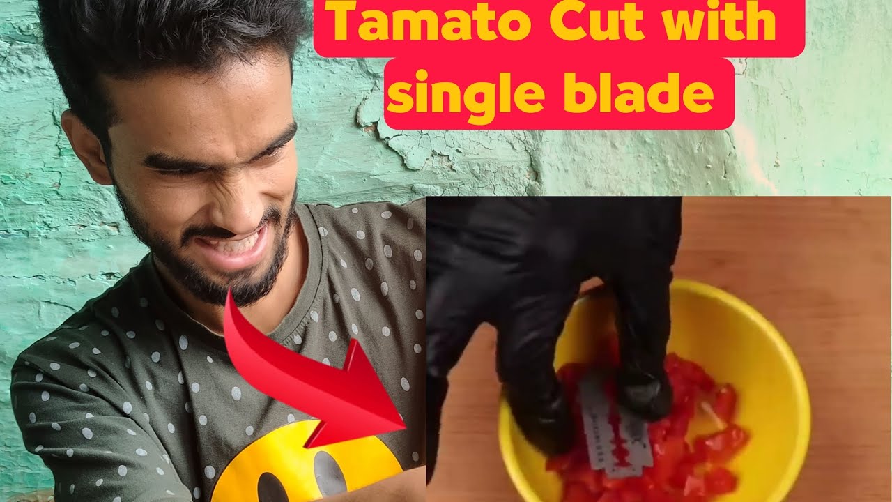 Tamato Cut With A Single Blade Viral trick #review #viral # ...