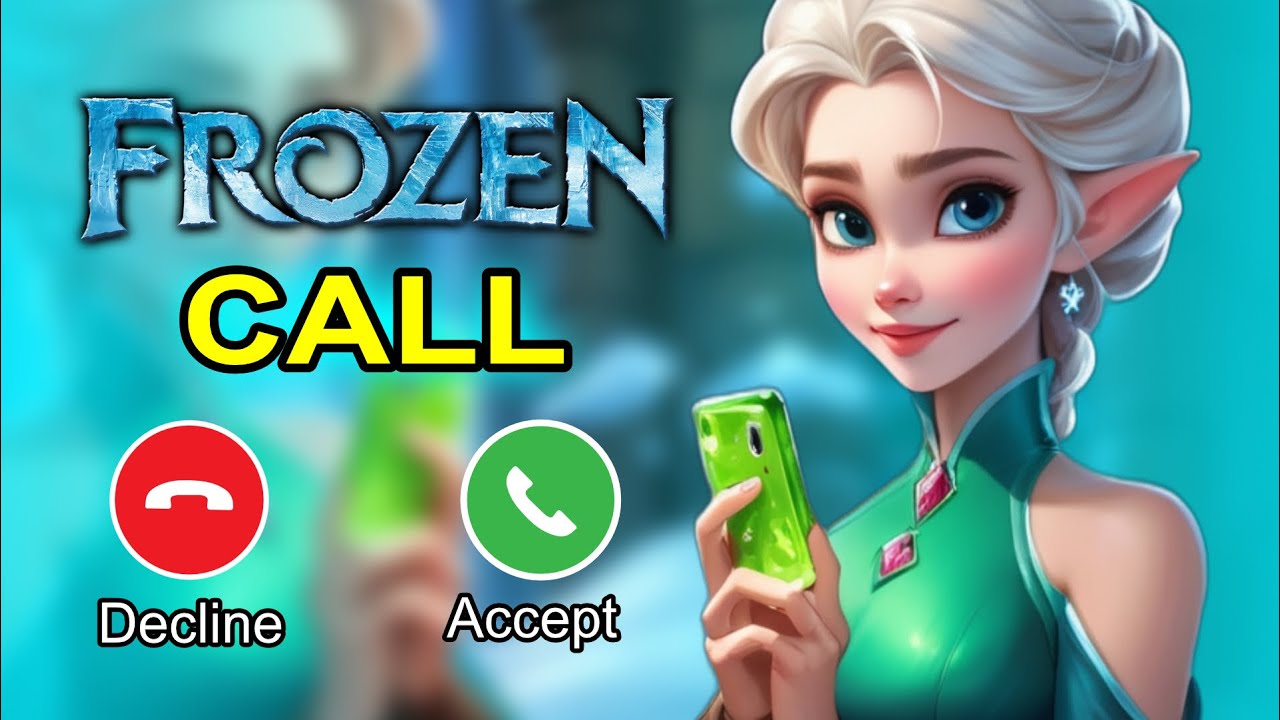 Queen Elsa Elfo 📱📞 Phone Call - YouTube