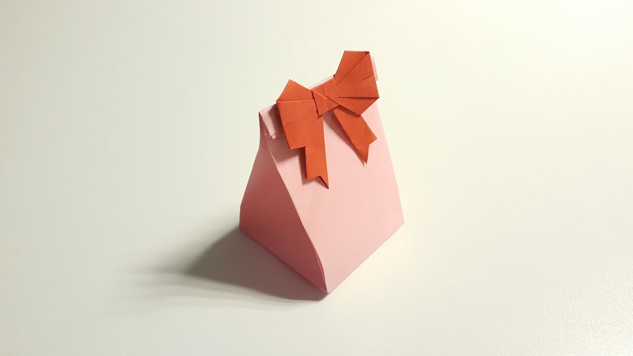 Origami Valentine's Day - Origami Gift Box - Origami Hediye Paketi ...