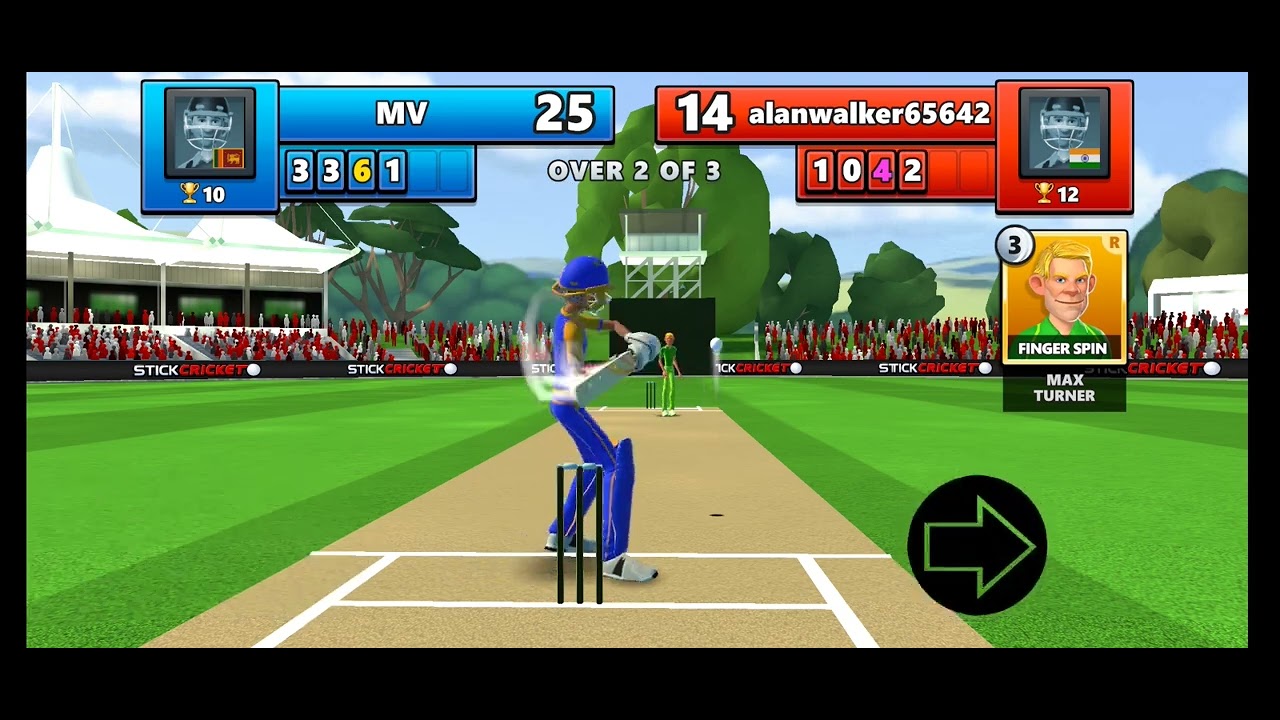 stick cricket live game #cricket #athmagamer - YouTube