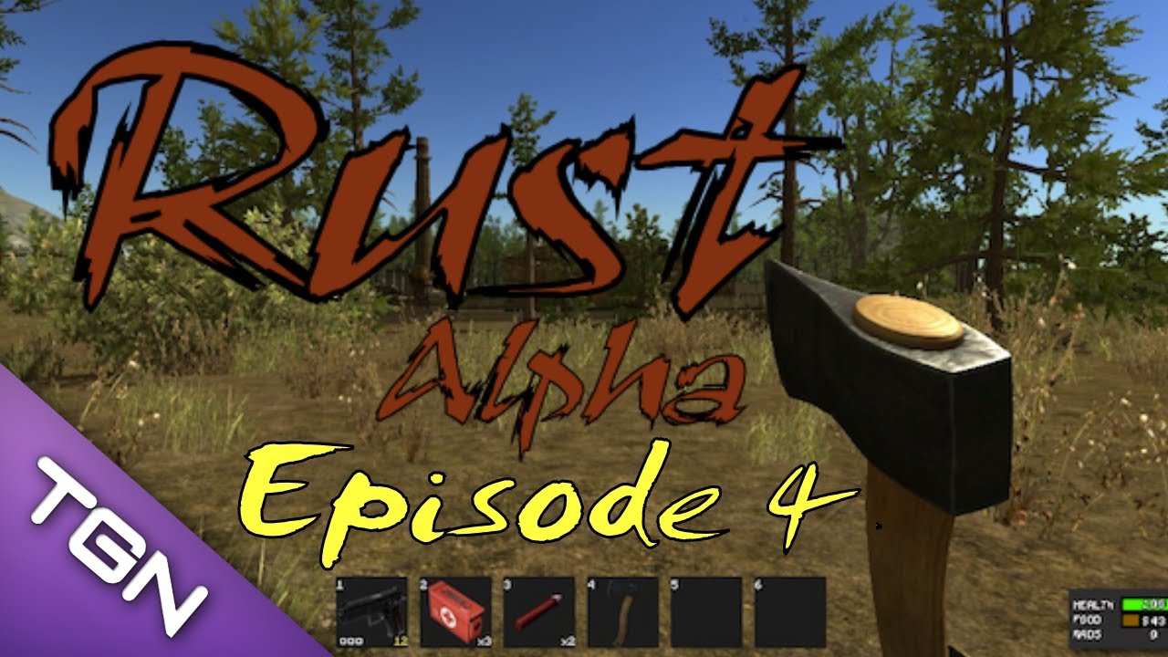 RUST Alpha Co-Op (1080p YT-MA) Episode 4 :: Zombies n Wolfs n Bears ...