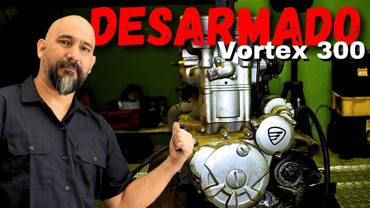 🧰Desarmamos el "motor" completo de VORTEX 300 de Italika🧰 - YouTube