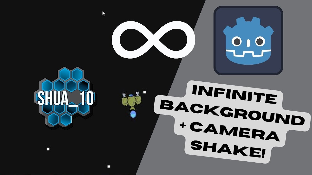 How To Combine Infinite Parallax Scrolling With Camera Shake In Godot