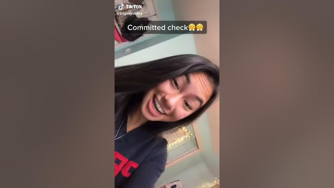 Take the #CommitCheck challenge on #TikTok! - YouTube