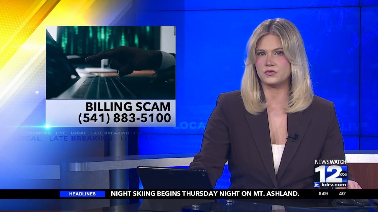 Klamath County warns residents against billing scam - YouTube