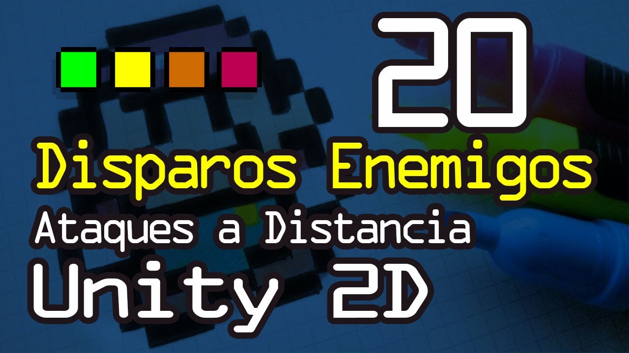 20 - Scripting Ataques a distancia disparos enemigos varias direcciones ...