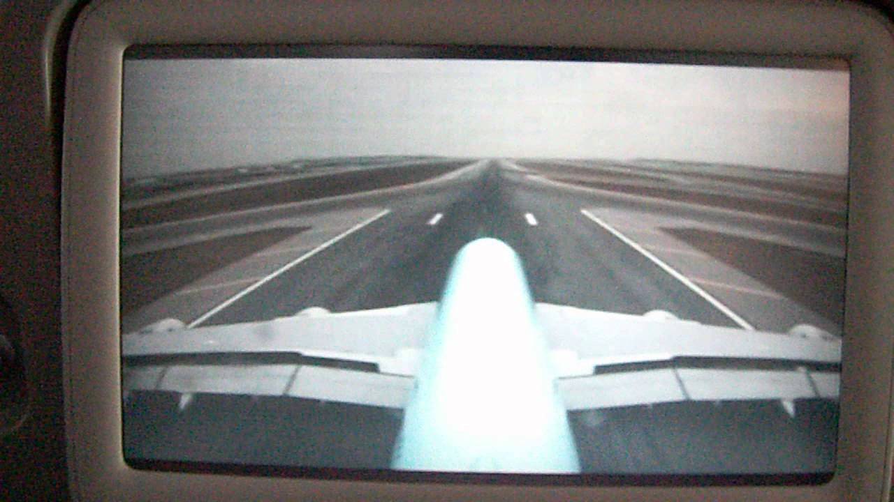 대한항공 Airbus A380 Landing - Rear Camera View - YouTube