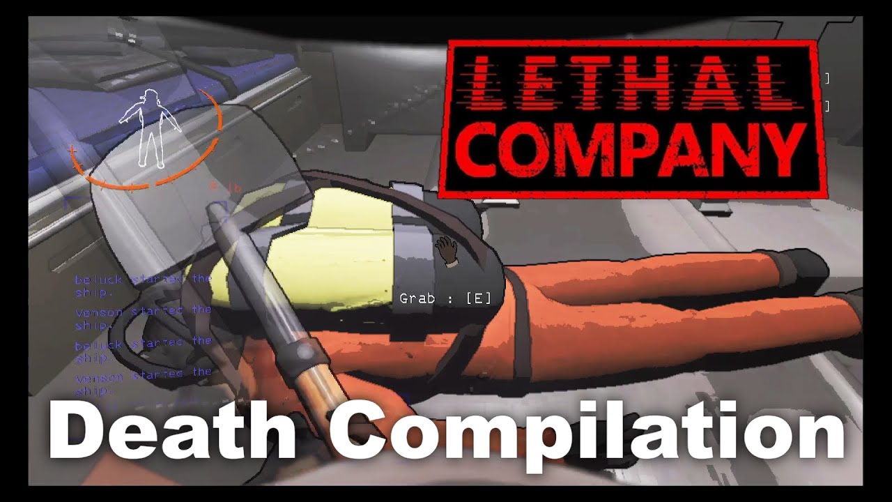 My Lethal Company Death Compilation - YouTube