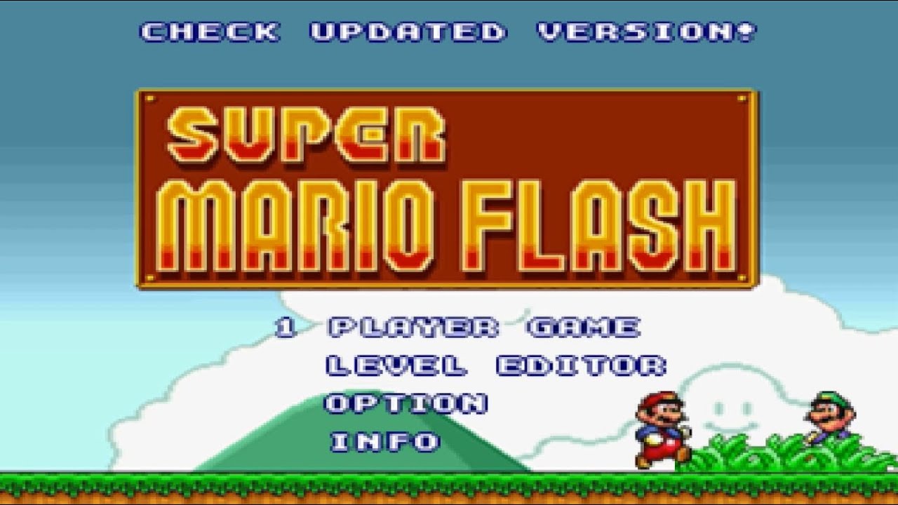 Super Mario Flash Full Playthrough HD 2024 - YouTube