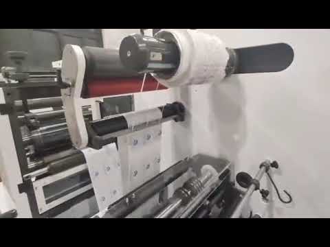 Die Cutting Machine And Sheeter With Manual Collection Table - YouTube