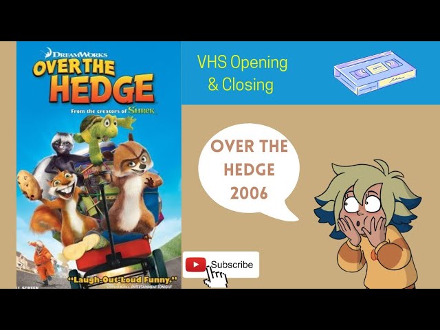 Over The Hedge Vhs
