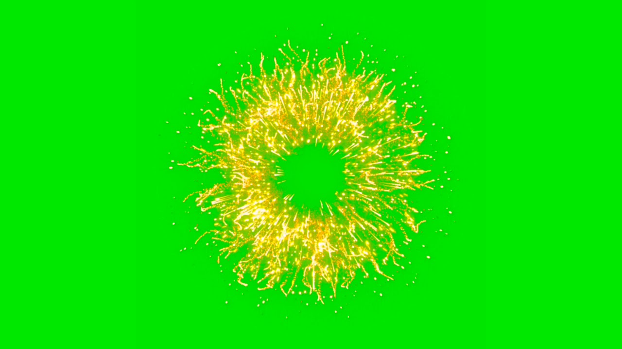 fireworks 12 green screen 4K video - YouTube