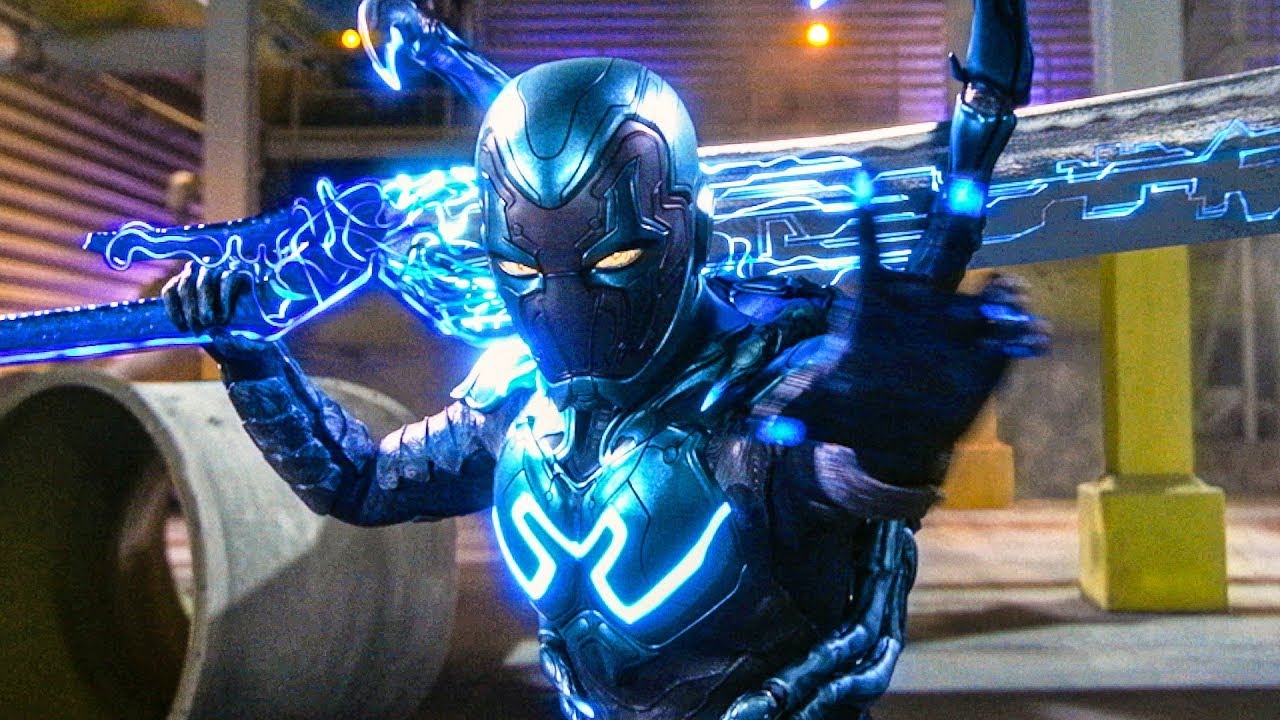 Blue Beetle Powers & abilities - Young Justice Fights Scenes - YouTube