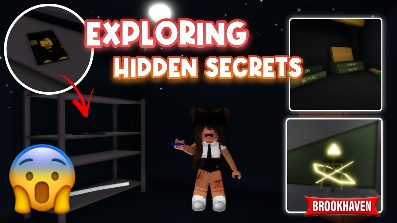 EXPLORING HIDDEN SECRETS IN BROOKHAVEN! 😮 || (Roblox) - YouTube