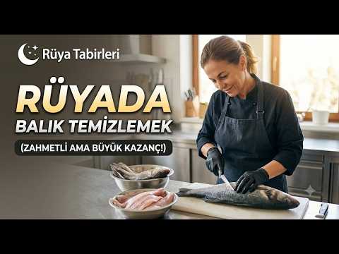 🔪 Rüyada Balık Temizlemek (Zahmetli Ama Büyük Kazanç!)