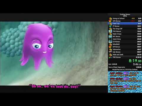 [WR] Finding Nemo (PS2) 100% in 2:09:38