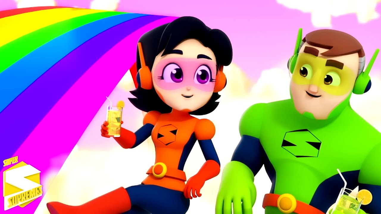 Colores De La Arcoíris + Más Canción Infantil Educativa y Música Para ...