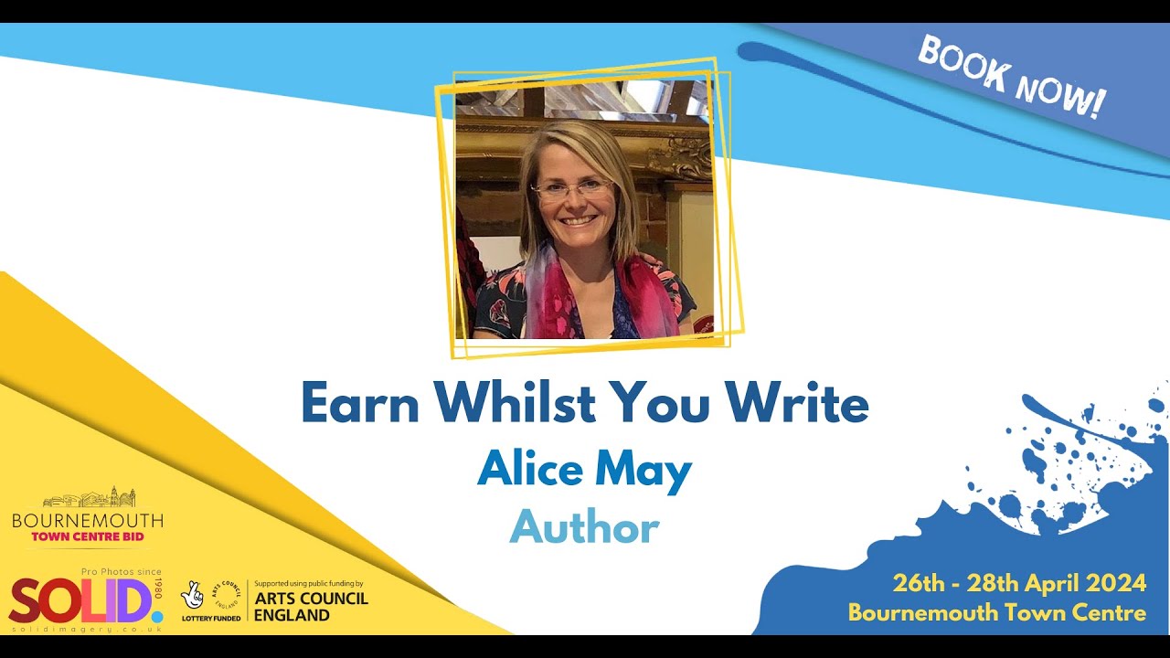 Alice May: Earn as you write - YouTube