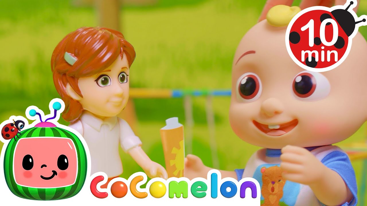 Mommy And JJ At The Playground 🛝 | CoComelon Toy Play Learning ...