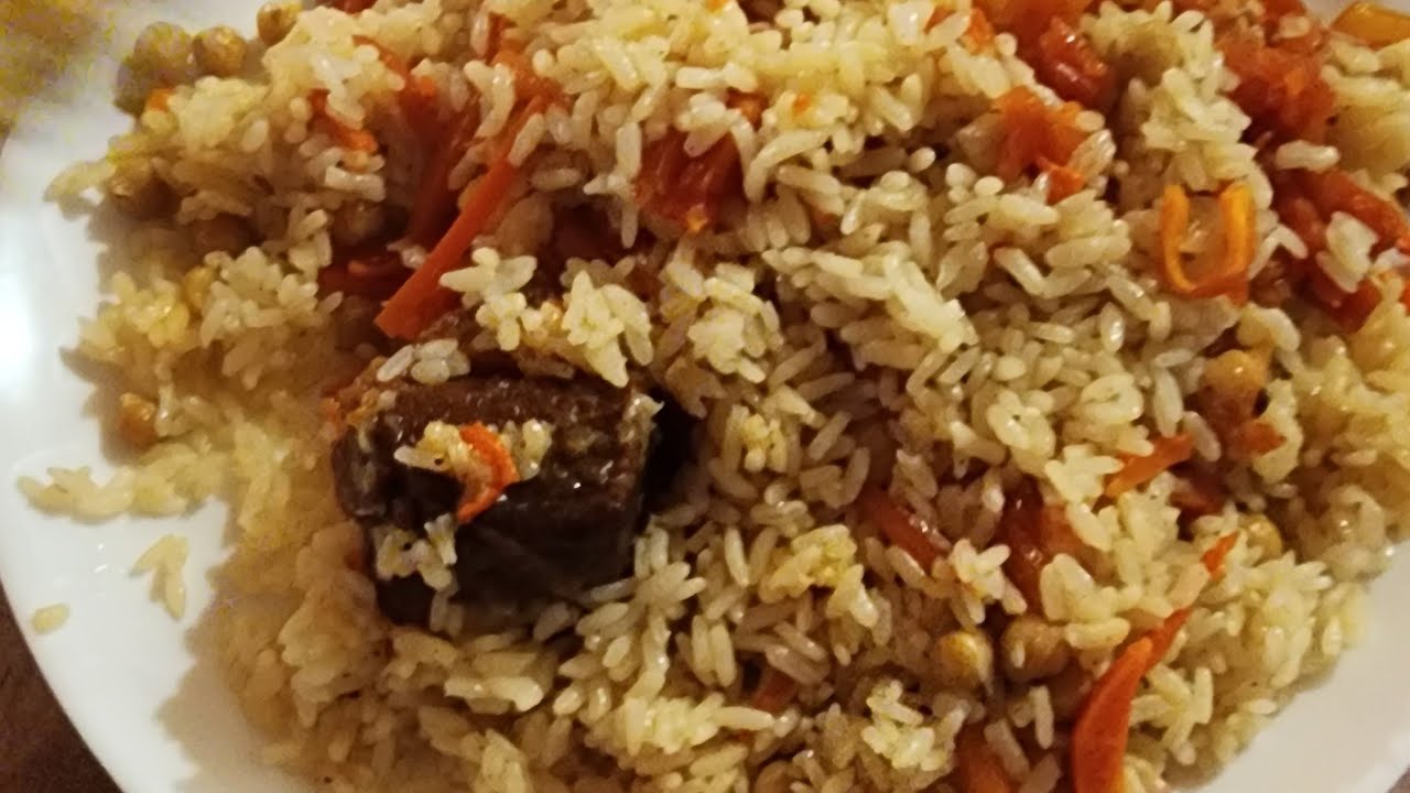 Di.Gaz . Cooking Uzbek Pilaf with Carrots. Как я готовлю Узбекский Плов ...
