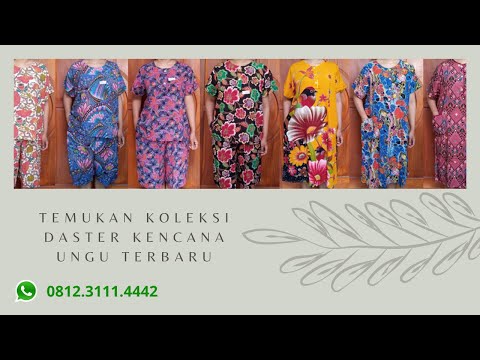 daster setelan celana pendek kencana ungu, daster setelan sarwendah WA 0812 3111 4442