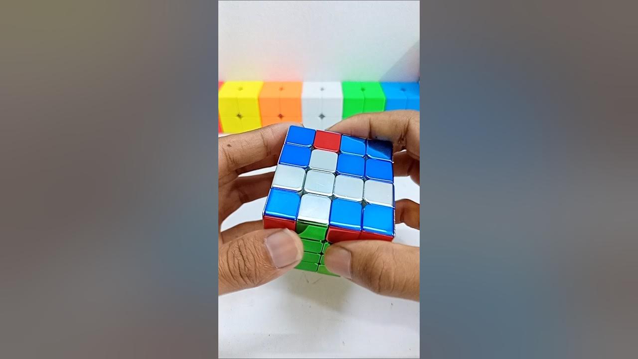 Cube solve magic trick #kingofcubers #cubeforspeed #shorts - YouTube