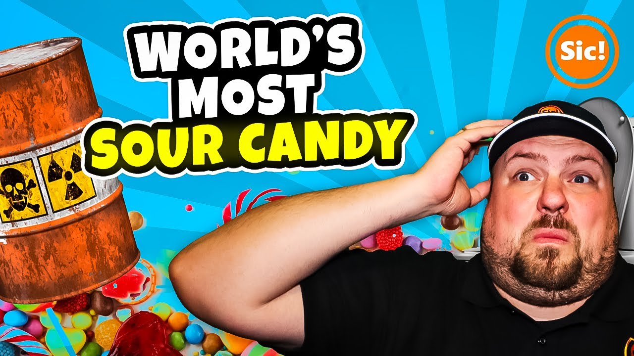 WHY DO YOU HAVE TO EAT THE WORLD'S MOST SOUR CANDY OUT OF A TOXIC WASTE ...