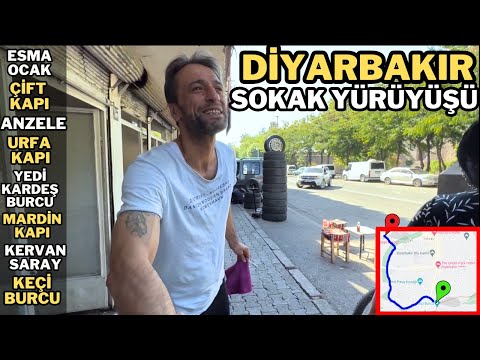 Diyarbakır Sur Çift Kapı'dan Mardin Kapı'ya Sokak Cadde Yürüyüşü