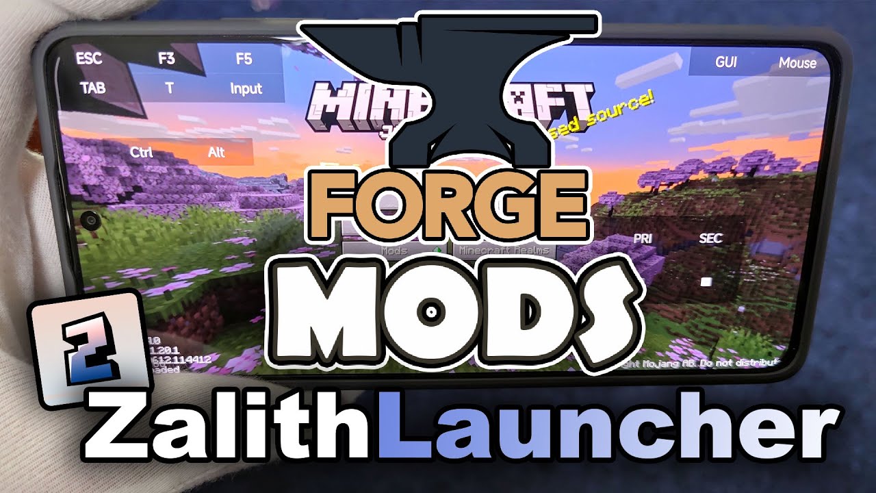 Forge Mods On Android For Beginners Java Minecraft Using Zalith ...