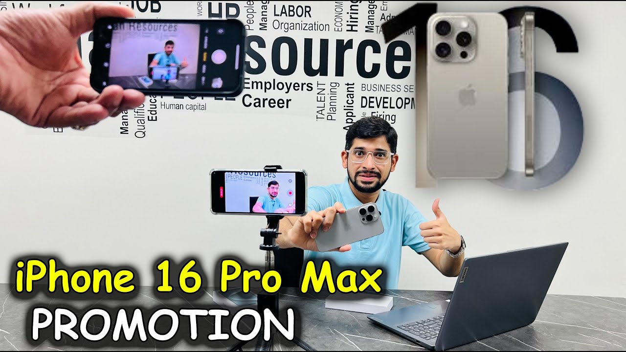 iPhone 16 Pro Max | Promotion | First Copy is Out | Buy Now - YouTube
