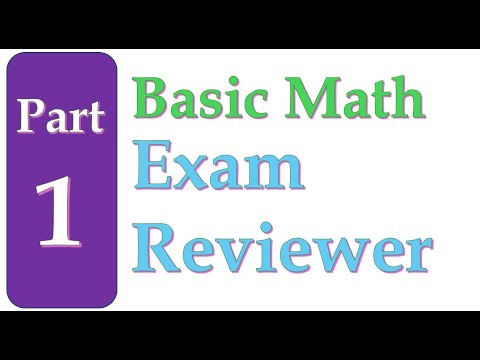 GENERAL MATH REVIEWER (PART 1) - YouTube