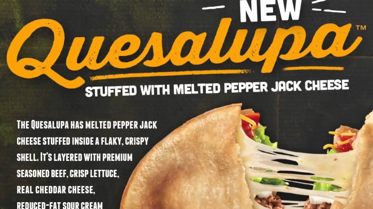 Taco Bell's Quesalupa Has a Cheese Stuffed Taco Shell - YouTube