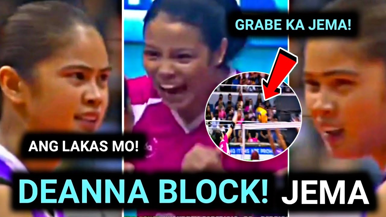 DEANNA Block JEMA GALANZA!! Ang paghaharap ng Gawong!! - YouTube