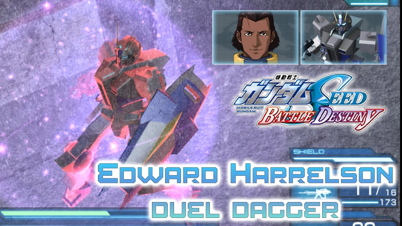 Edward Duel Dagger Gameplay: Gundam Seed Battle Destiny - YouTube