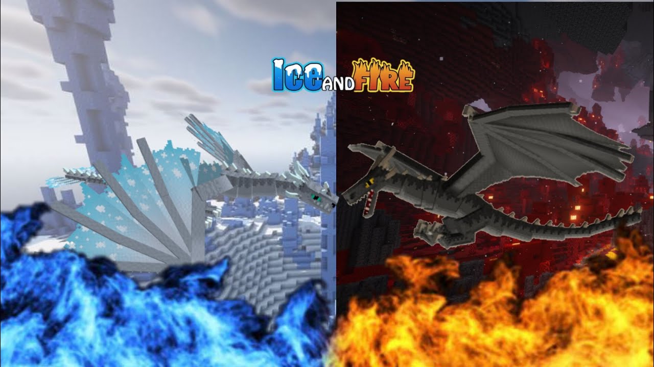 Minecraft Ice And Fire Dragon Modpack - YouTube