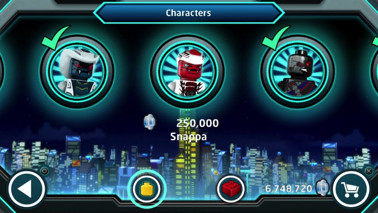 LEGO Ninjago: Nindroids - Snappa Free Play Gameplay - YouTube