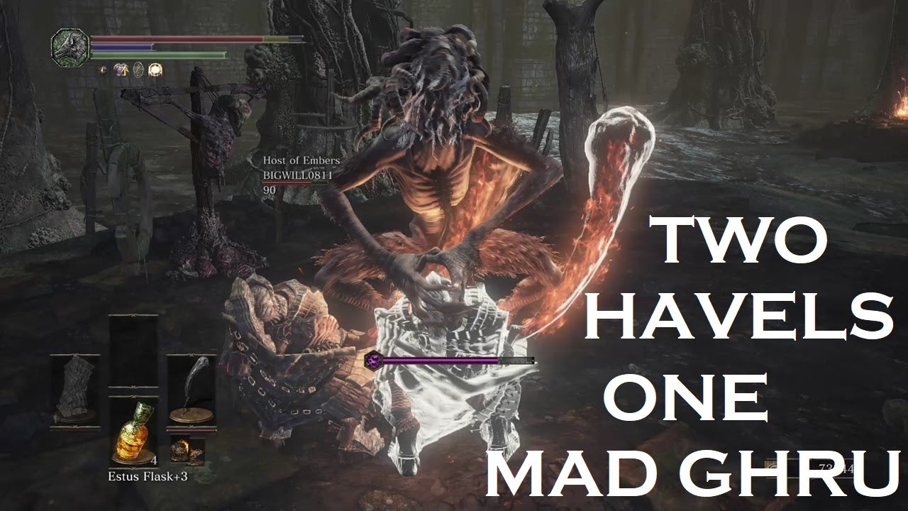 Two Havels, One Mad Ghru Dark Souls 3 - YouTube
