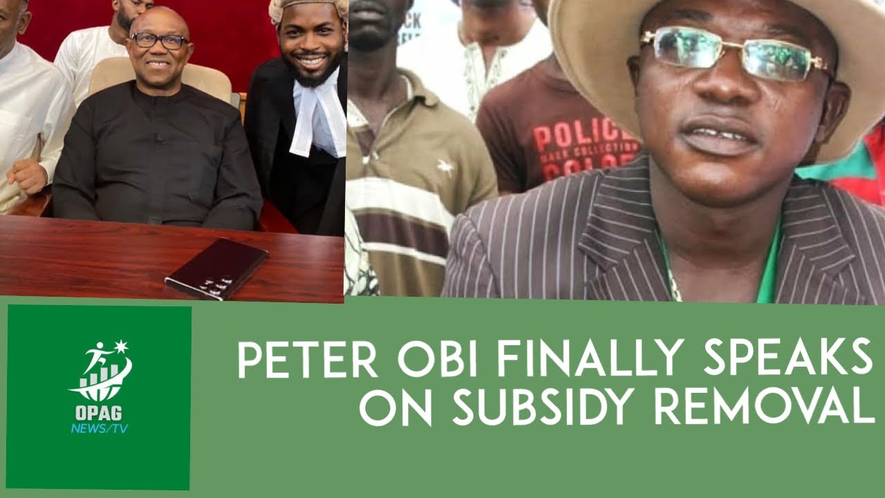 PETER OBI FINALLY OPENS UP ABOUT FUEL SUBSIDY|| WHAT HE WILL DO DIFFERENTLY( @AriseNewsChannel ...