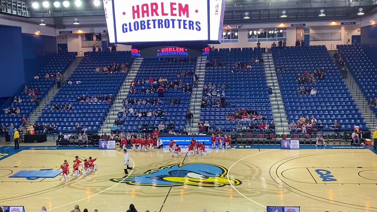 Opening Performance for the Harlem Globetrotters at Bob Carpenter ...