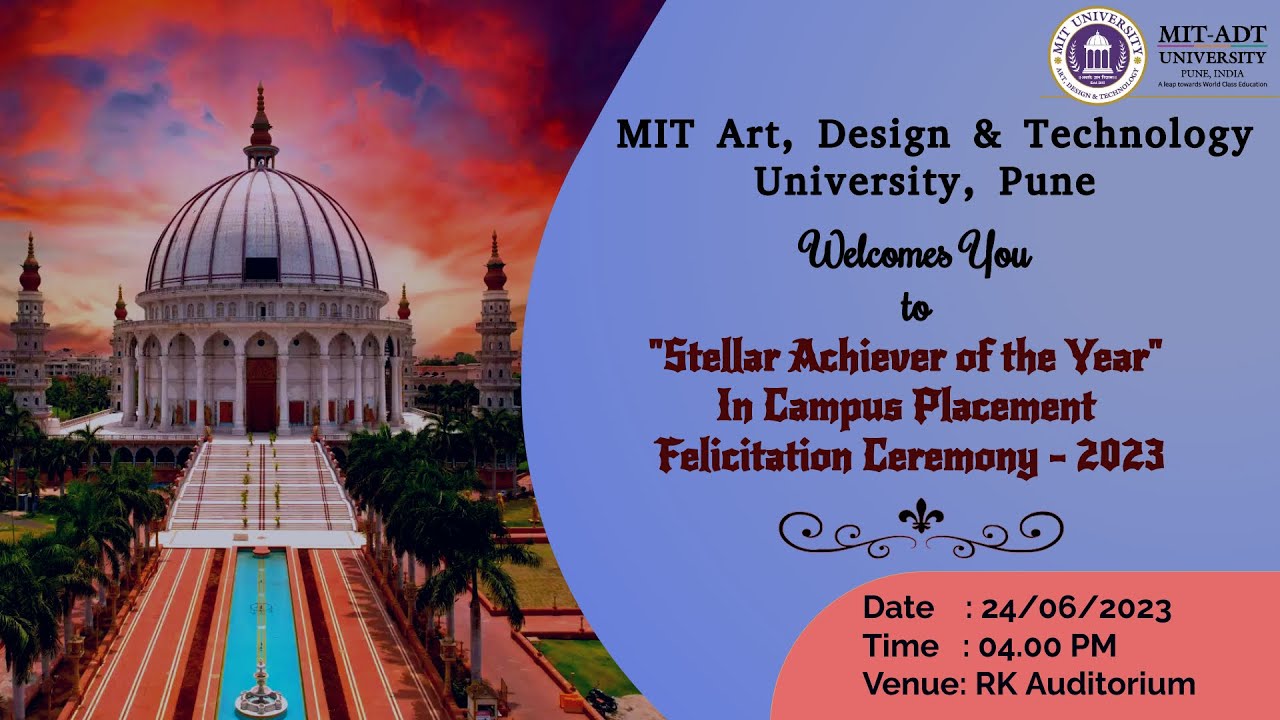 Placement Felicitation Ceremony "Stellar Achievers (Batch 2023)" - YouTube