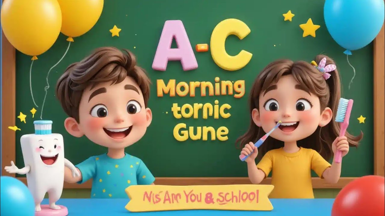 ABCD In The Morning Brush Your Teeth Song |Abcd Song |Abcd Nursery ...