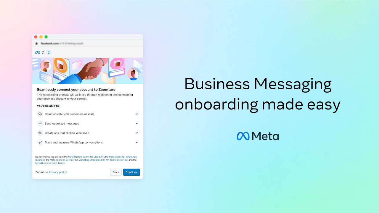 Onboarding Businesses with Embedded Signup to Meta Business Messaging ...