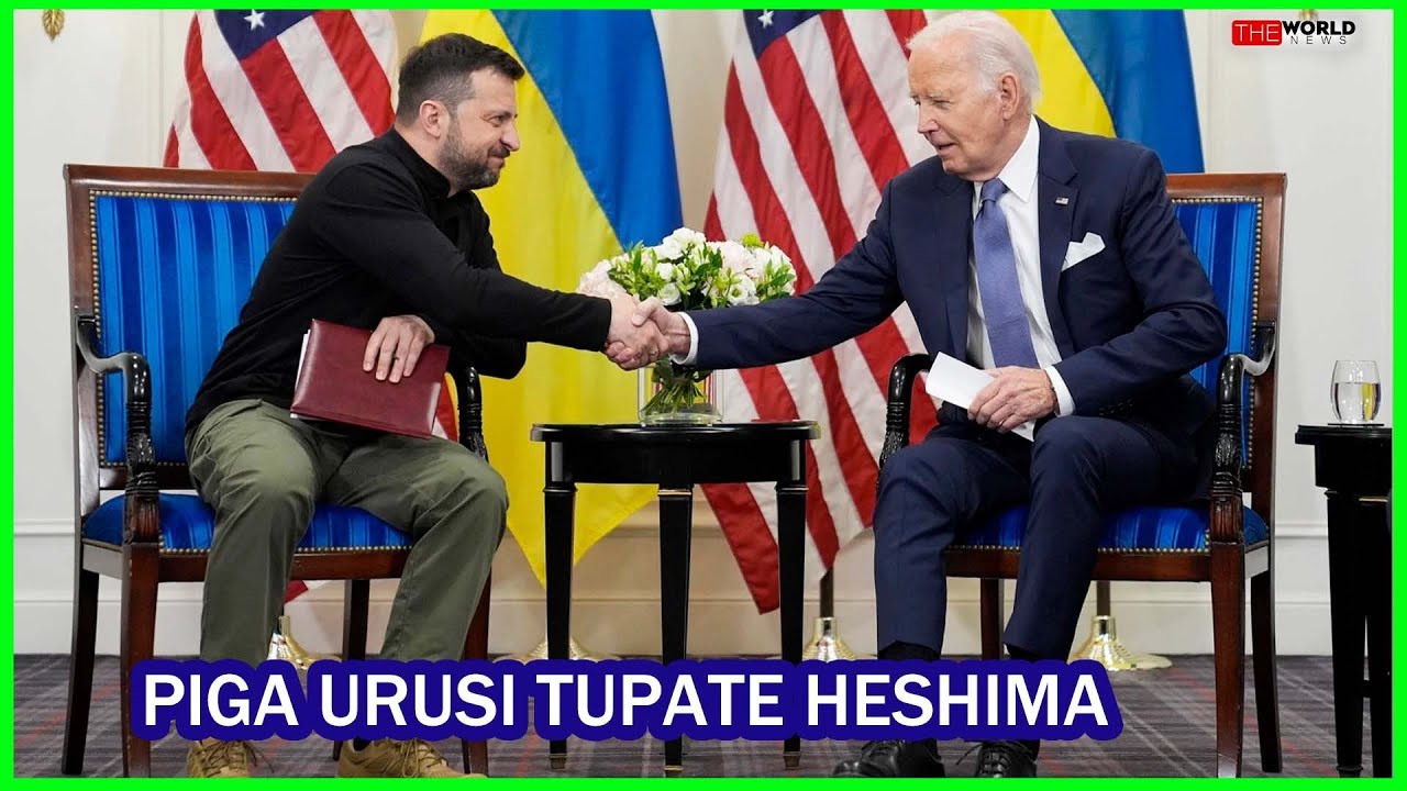 ZELENSKY:TUTAIPIGA URUSI HADI PUTIN AKIMBIE/MAKOMBORA YA ATACMS ...