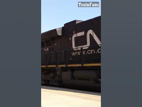 #shorts Manifest Train CN M301 CN 3036 & CN 3936 Locomotives Sarnia Ontario #trains - YouTube